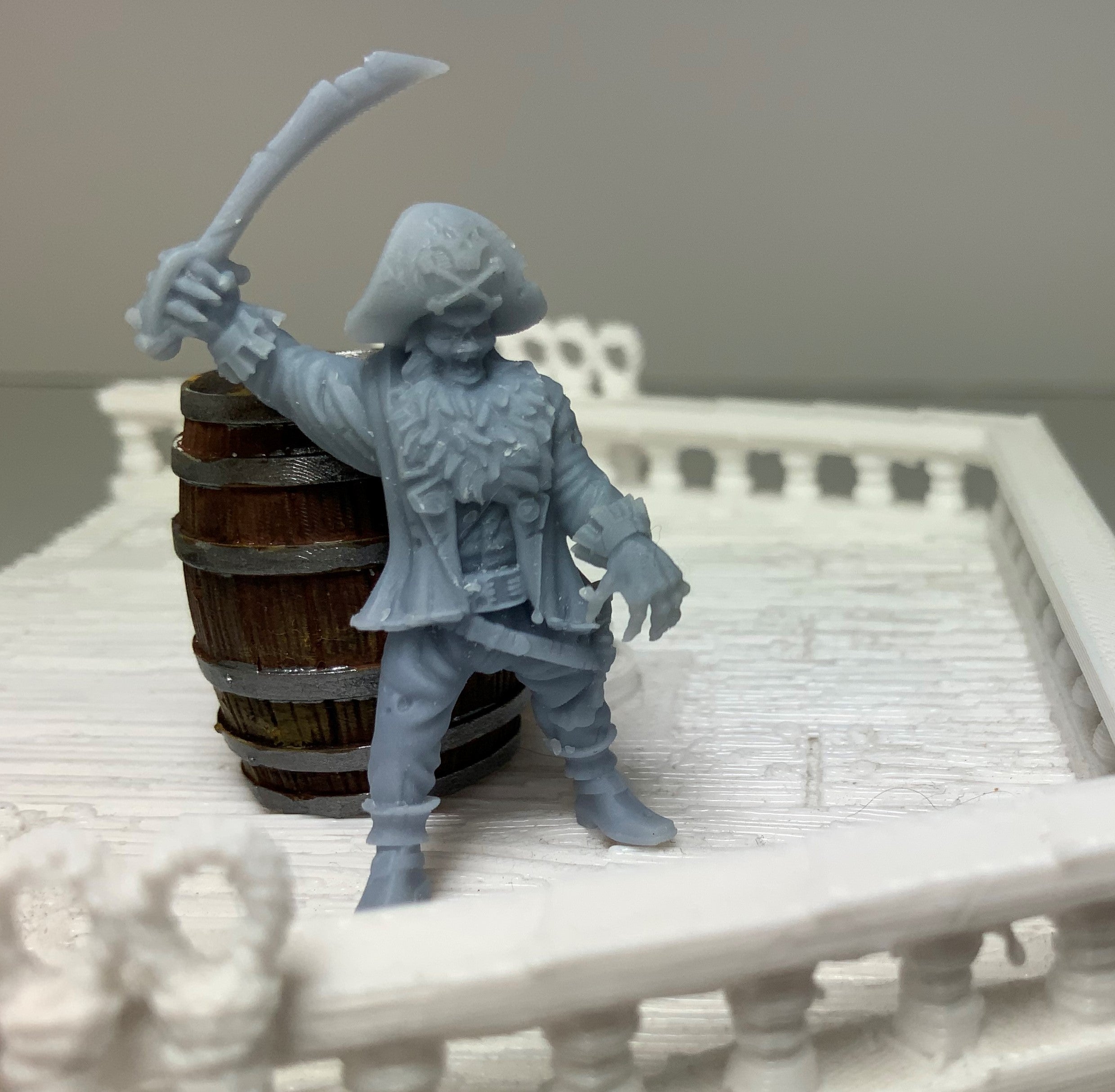 Undead Boat Captain - Grey/Unpainted – HERO Creations